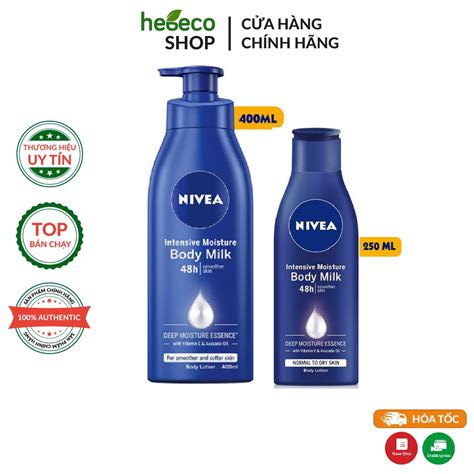 Sữa Dưỡng Thể Sáng Da Mịn Da Nivea Intensive Moisture Body Milk 600ml