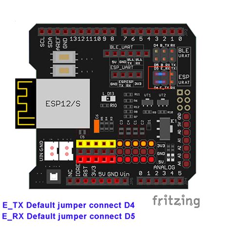 use osoyoo esp8266 wifi shield to publish mqtt message