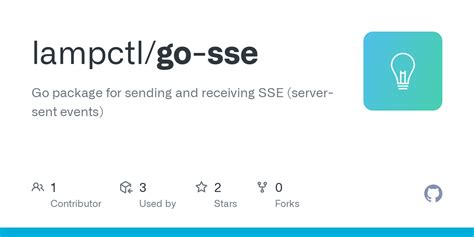 github lampctl go sse go package for sending and receiving sse