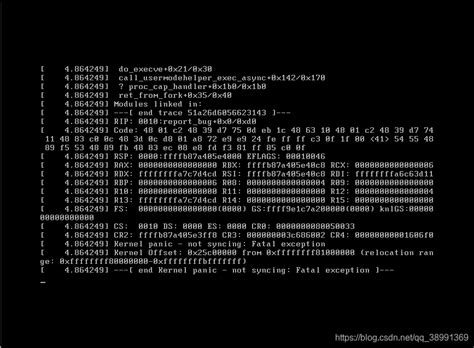 end kernel panic not syncing fatal exception vmware安装centos虚拟机时报错 代码天地