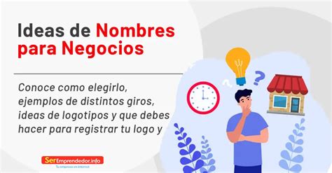 Nombres Para Negocios Exitosos Que Impresionarán Al Cliente