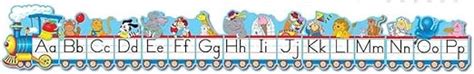 Carson Dellosa Alphabet Train Bulletin Board Set—10 Piece