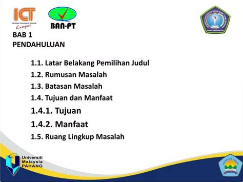 Ppt Bab 1 Pendahuluan Powerpoint Presentation Free Download Id 7007304