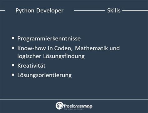 was macht ein python developer berufsbild karriere
