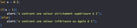 les conditions if if else et if else if else en javascript