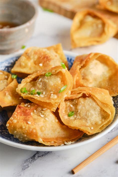 Fried Wonton Recipe Baked Bree