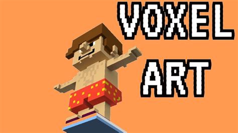 how to create voxel art unity magicavoxel voxelshop youtube