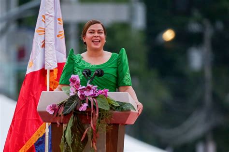 In Photos Sara Duterte Inaugurated As 15th Vp Abs Cbn News