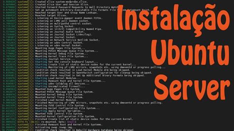 instalação do ubuntu server em vm no virtualbox no windows 10 benisnous