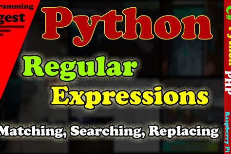 Python Re Match Archives Programming Digest