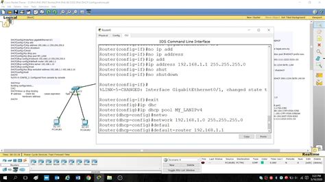 cisco packet tracer cisco router 2911 ipv6 ipv4 dhcp server