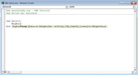 vba vba msgbox complete guide tutorial complete guide