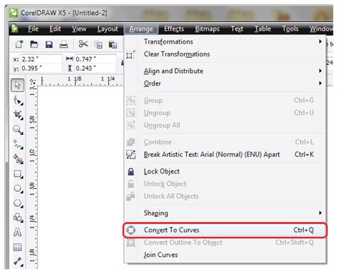 corel draw tutorial to setup files for print