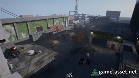 industrial area environment mega pack game assets for
