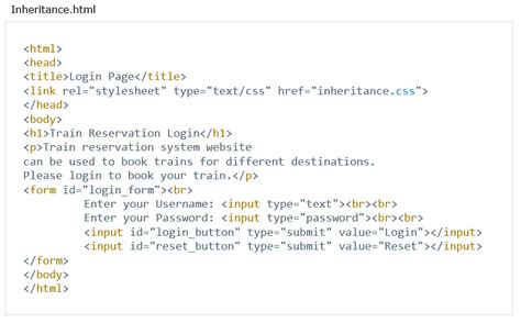 css inheritance