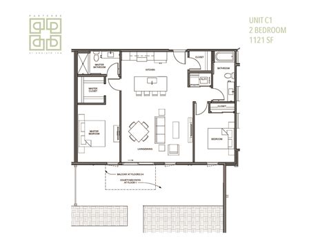 C1 2 Bed Apartment Parterre At Emerald Row