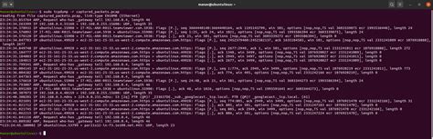 tcpdump command in linux with examples geeksforgeeks
