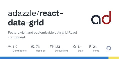 github adazzle react data grid excel like grid component built with