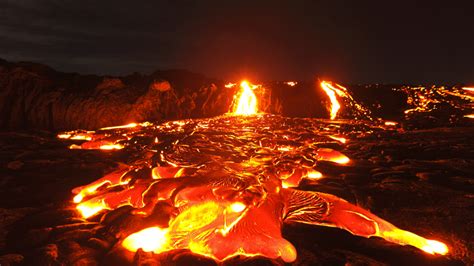 6 Calming Videos Of Lava Spewing From Hawaiis Kilauea Volcano Mashable