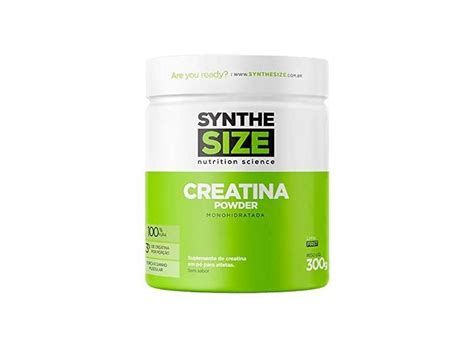 Creatina Monohidratada 300g Sem Sabor Synthesize Com O Melhor Preço