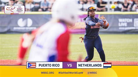 Highlights Puerto Rico Vs Netherlands Wbsc Womens Softball World