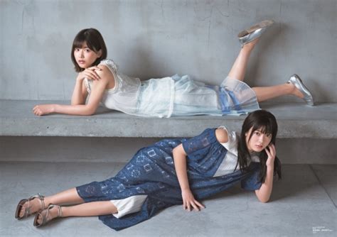 欅坂46・渡邉理佐＆田村保乃が「b L T 9月号」表紙に 「欅に入る前からずっと大好きでした」1期生×2期生のペアグラビアで衝撃の告白