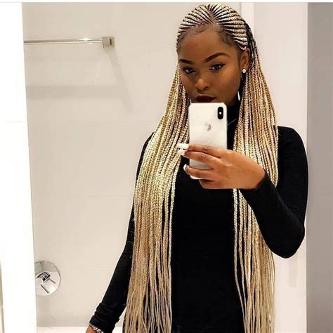 35 Beautiful Cornrow All Back Styles For 2024 Thrivenaija Braids