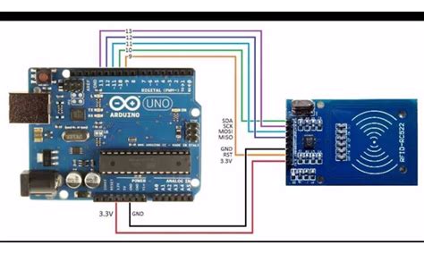 modulo rfid rc522 lector de tarjeta y llavero arduino 10 000 en
