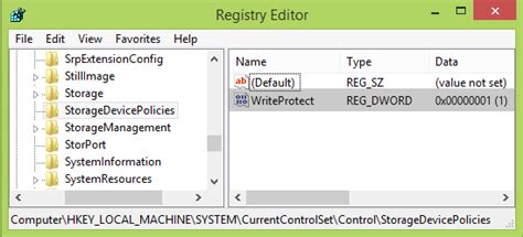 how to fix the disk is write protected error on usb drives