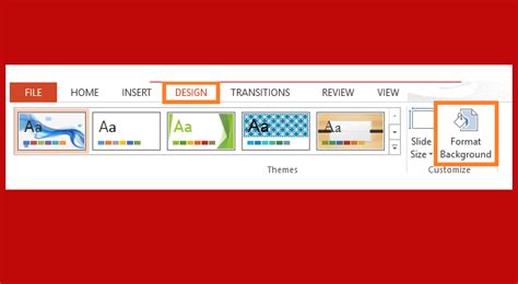 how to choose a slide background for powerpoint presentations free