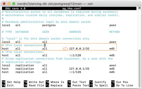 configure postgresql to allow remote connections
