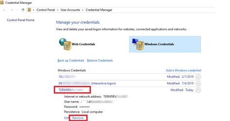 fix saved rdp credentials didn t work in windows windows os hub