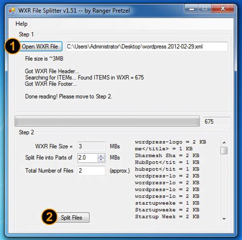 how to split large xml file into multiple smaller files