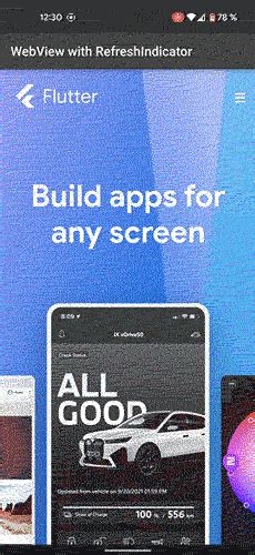 [solved] flutter how to make pull down to refresh flutter webview