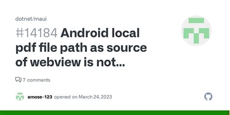android local pdf file path as source of webview is not displaying
