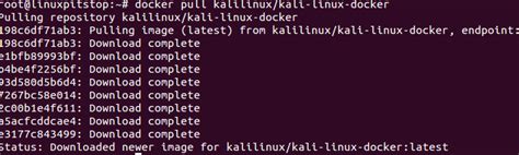 how to run kali linux 2 0 in docker container unixmen