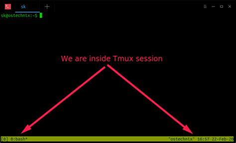 how to check if you are in screen session or not in linux ostechnix