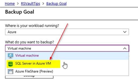 backup sql server databases using azure backup part 1