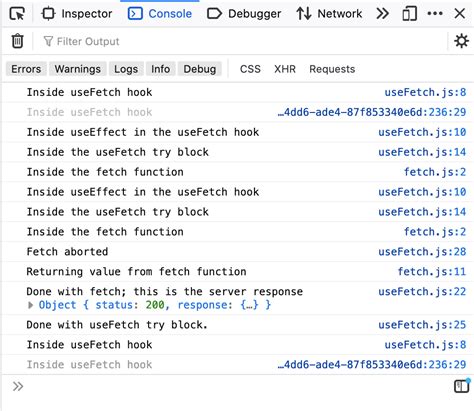 javascript bug in react js custom fetch hook stack overflow