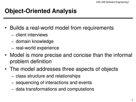 ppt overview object oriented analysis and design powerpoint
