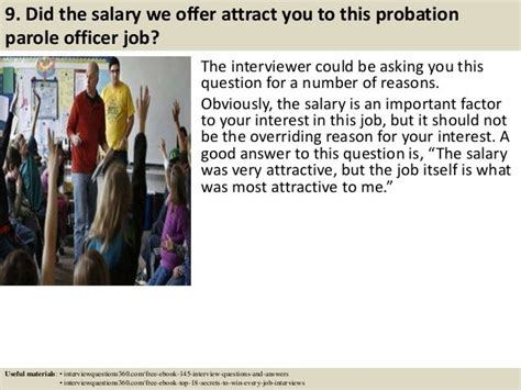 Top 10 Probation Parole Officer Interview Questions And Answers