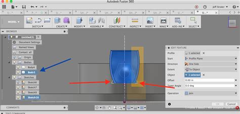 solved extrude to multiple surfaces autodesk community