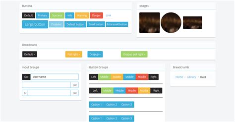 bootstrap 3 0 rc2 theme white blue ~ bootstrap themes on creative market