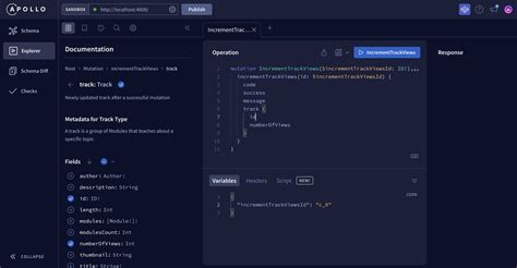 testing a mutation in the explorer graphql tutorials