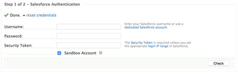 does your salesforce integration support sandbox accounts