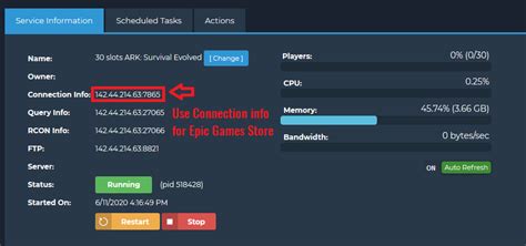 how to join your ark server steam epic knowledgebase host havoc