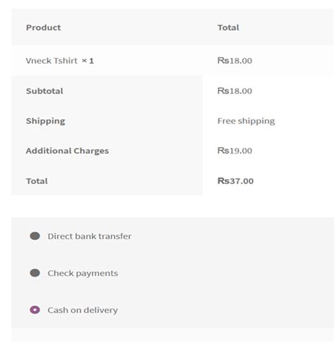 add a fee based on shipping method and payment method in woocommerce