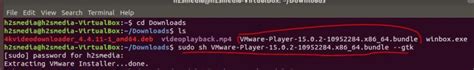 how to install vmware workstation player on ubuntu linux h2s media