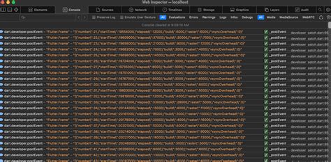 [web] stop spam postevent flutter frame logs in debug mode by default