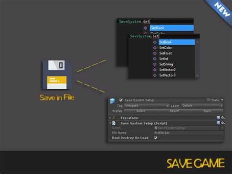 save game input management unity asset store